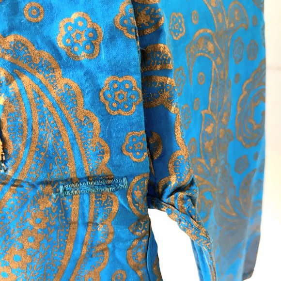 Handmade | Kitchen | Vintage Full Smock Apron 96s Mod Chintz Cotton ...